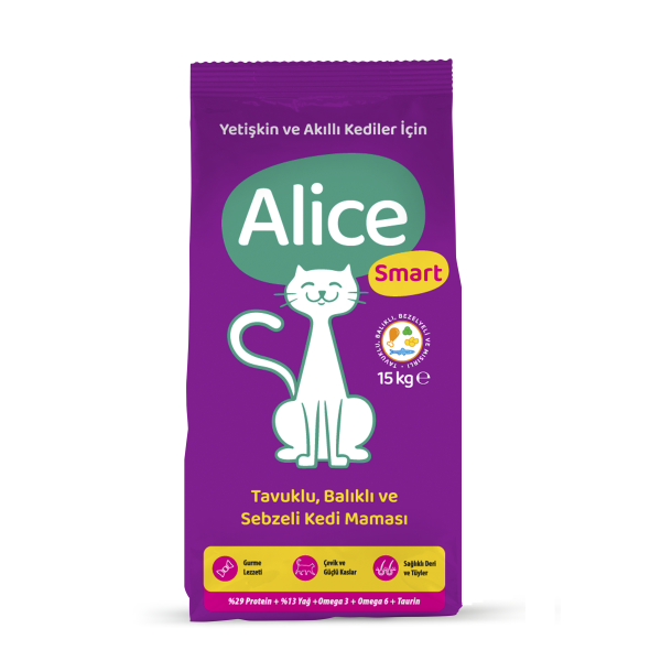 Alice Smart Kedi Maması 15 Kg – Esvaryum
